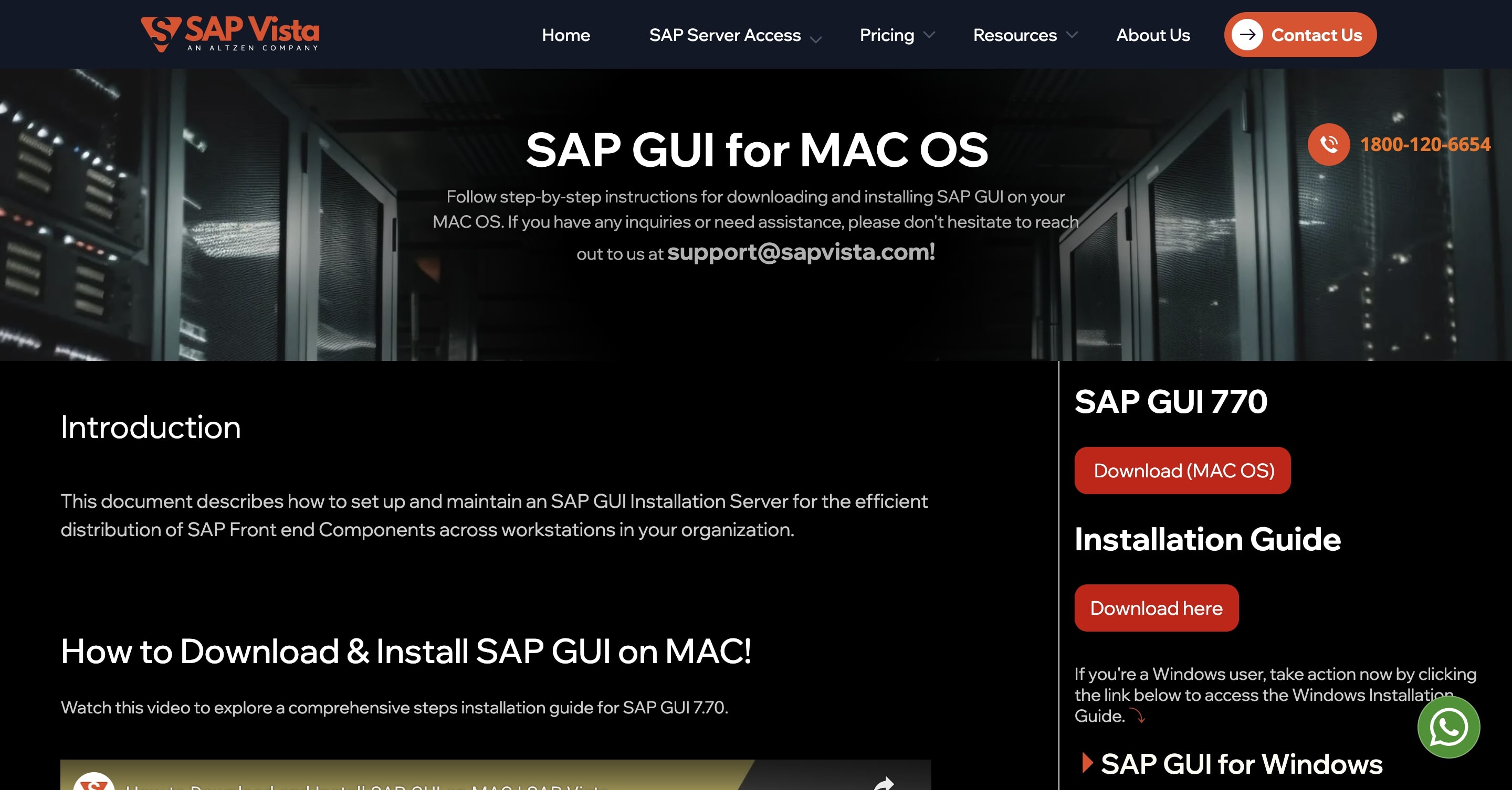 SAP GUI 7.70 for MAC OS | Download and Installation Guide